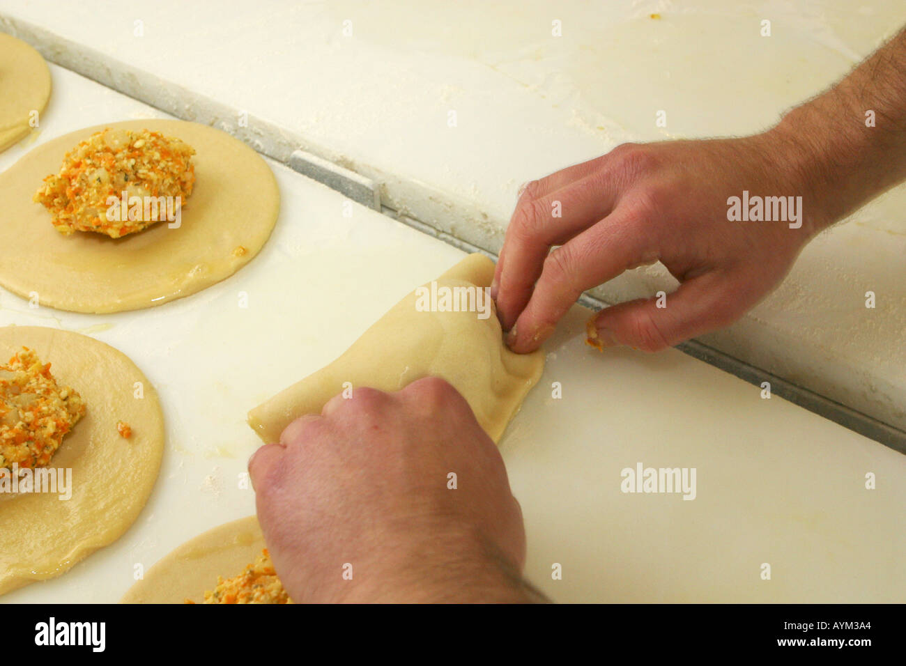 Making Pasties High Resolution Stock Photography and Images - Alamy