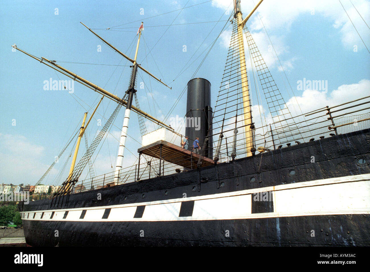 SS Great Britain built by Victorian engineer Isambard Kingdom Brunel ...