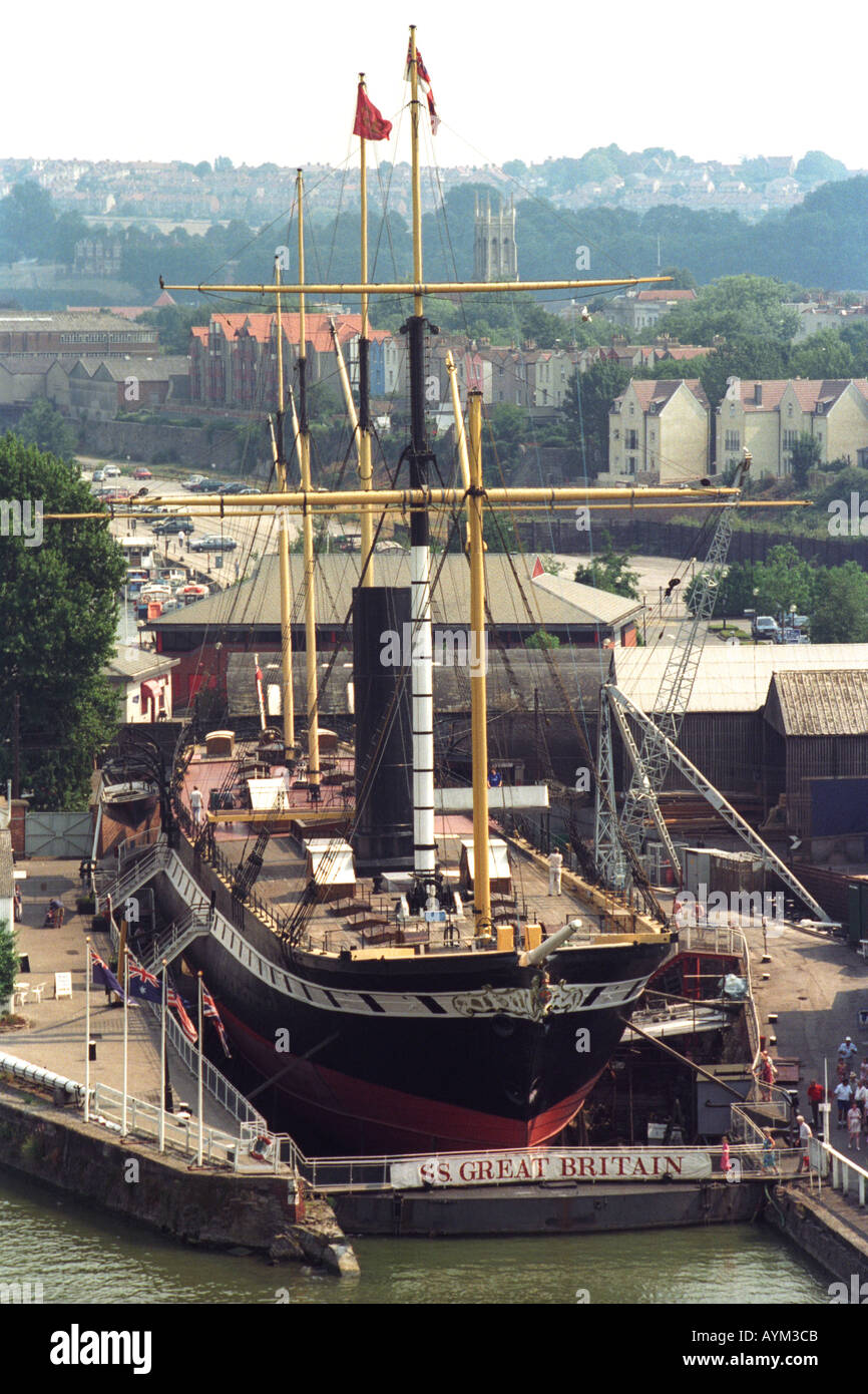 SS Great Britain built by Victorian engineer Isambard Kingdom Brunel ...