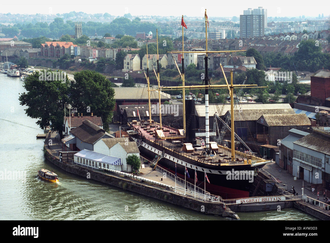 SS Great Britain built by Victorian engineer Isambard Kingdom Brunel ...