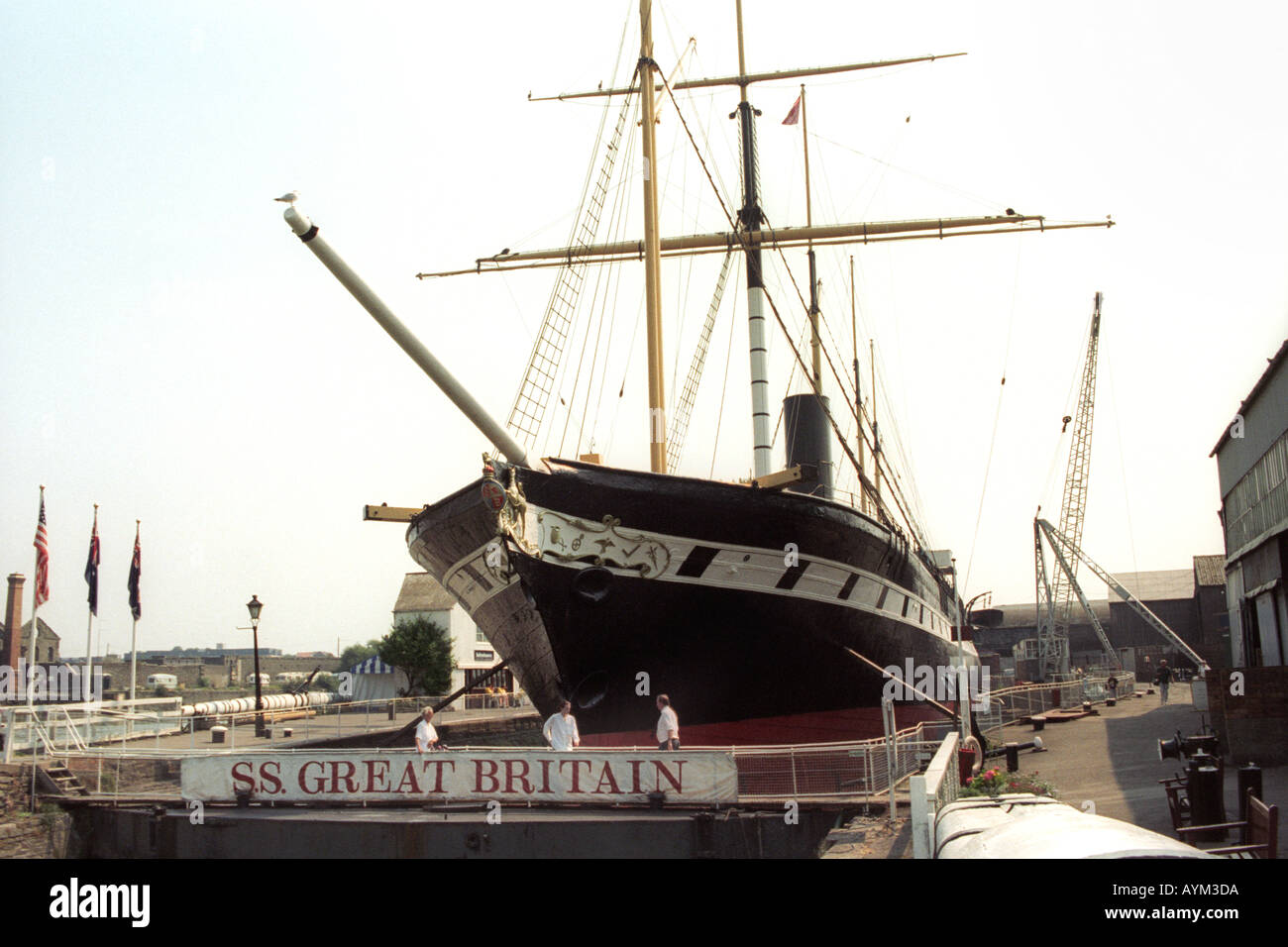 SS Great Britain built by Victorian engineer Isambard Kingdom Brunel ...