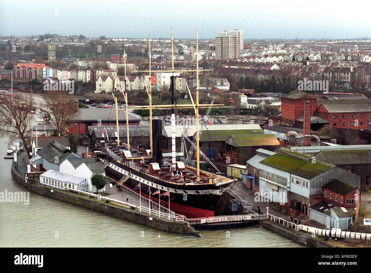 SS Great Britain built by Victorian engineer Isambard Kingdom Brunel ...