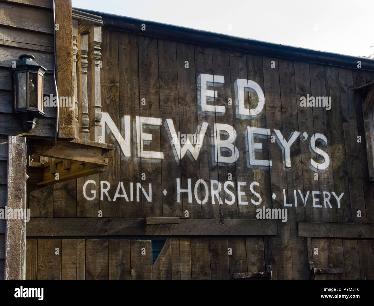 Morningside Edinburgh the relics of a Wild West Village Stock Photo - Alamy