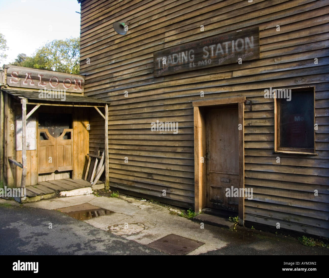 Morningside Edinburgh the relics of a Wild West Village Stock Photo - Alamy