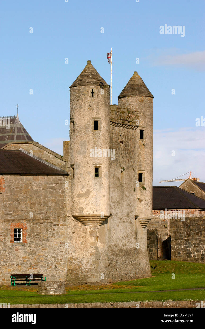UK, Northern Ireland County Fermanagh Enniskillen Castle Stock Photo ...