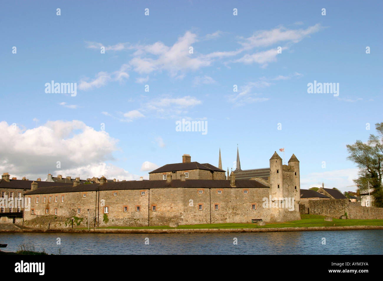 County Fermanagh Enniskillen Castle across River Erne Stock Photo - Alamy