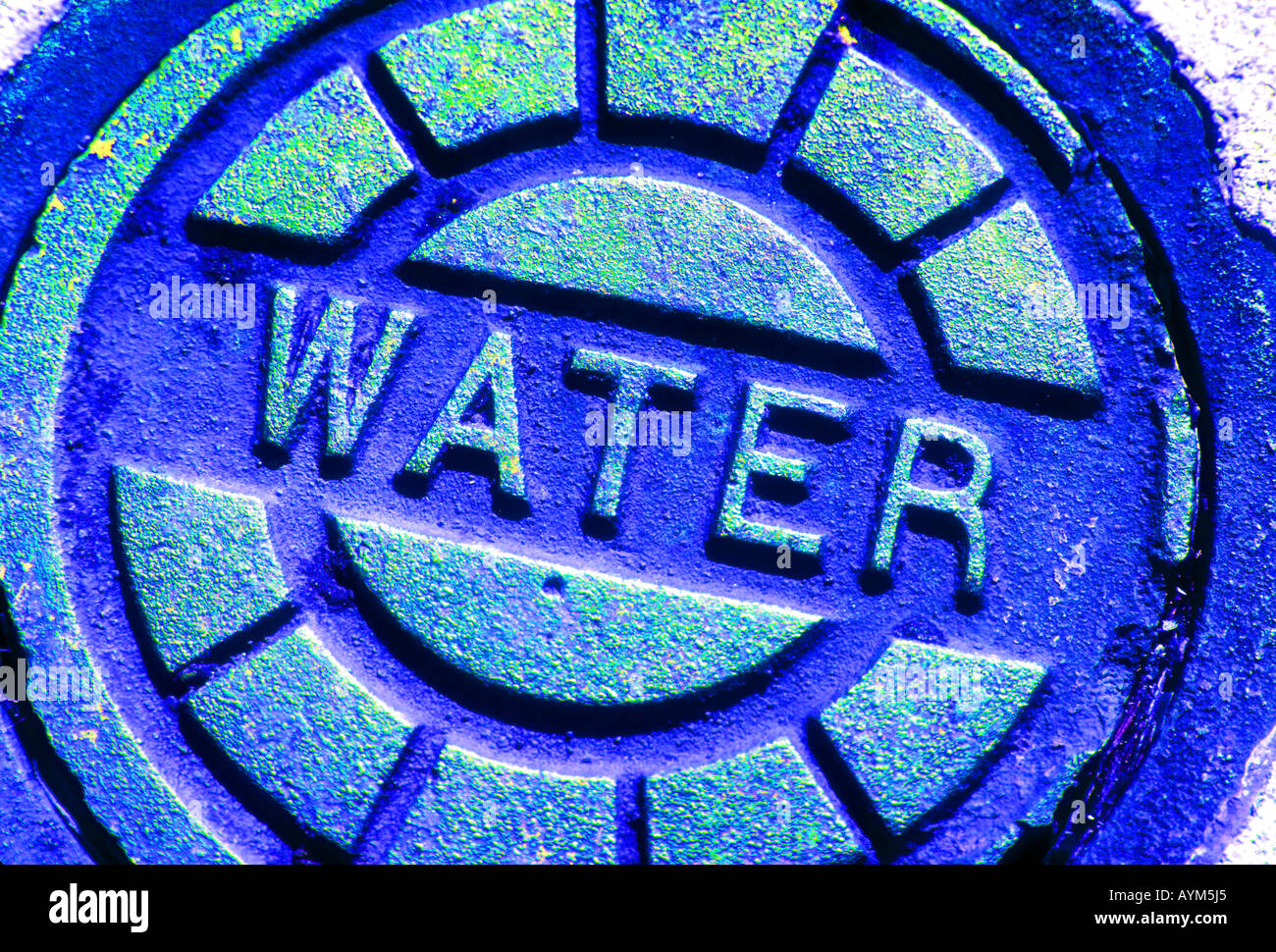 Water utility cover to protect valve Stock Photo - Alamy