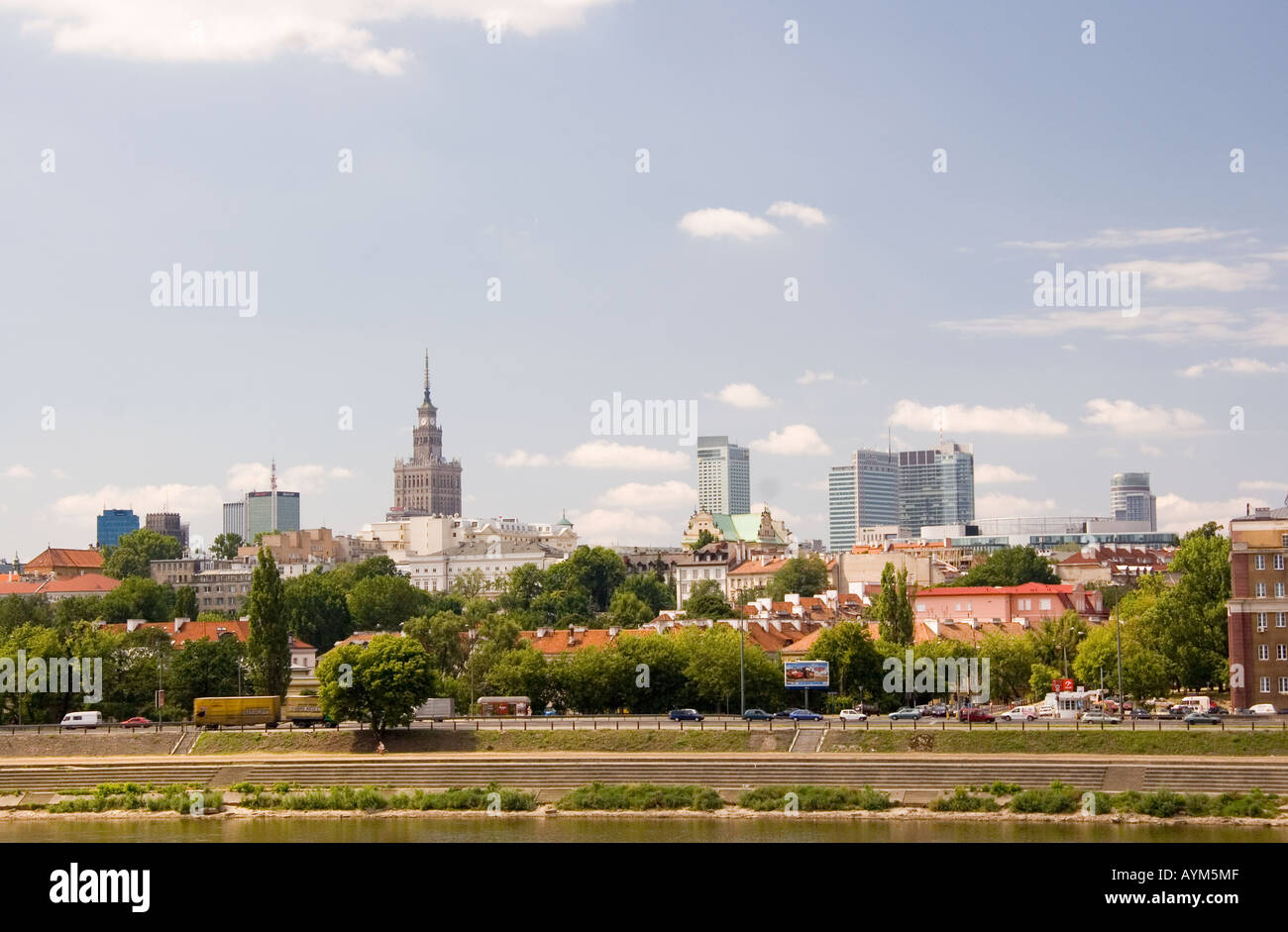 Warsaw's palace of culture hi-res stock photography and images - Alamy
