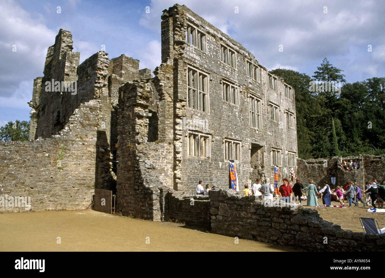 Berry Pomeroy Castle Devon England UK Stock Photo - Alamy