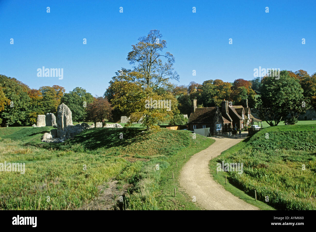 Berkhamsted Castle Hertfordshire England UK Stock Photo - Alamy