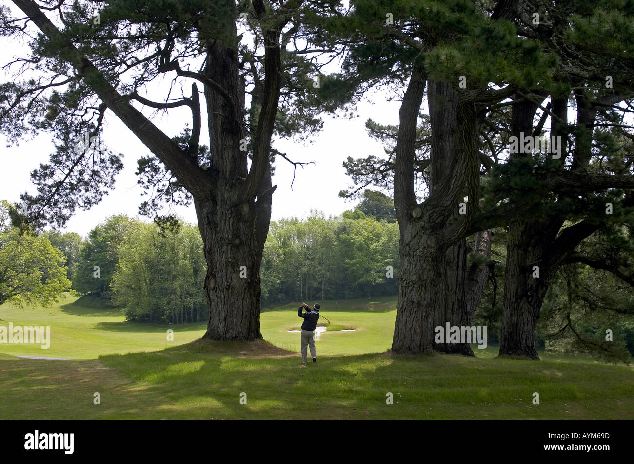 Golf in at Ashford Castle in Ireland Stock Photo - Alamy