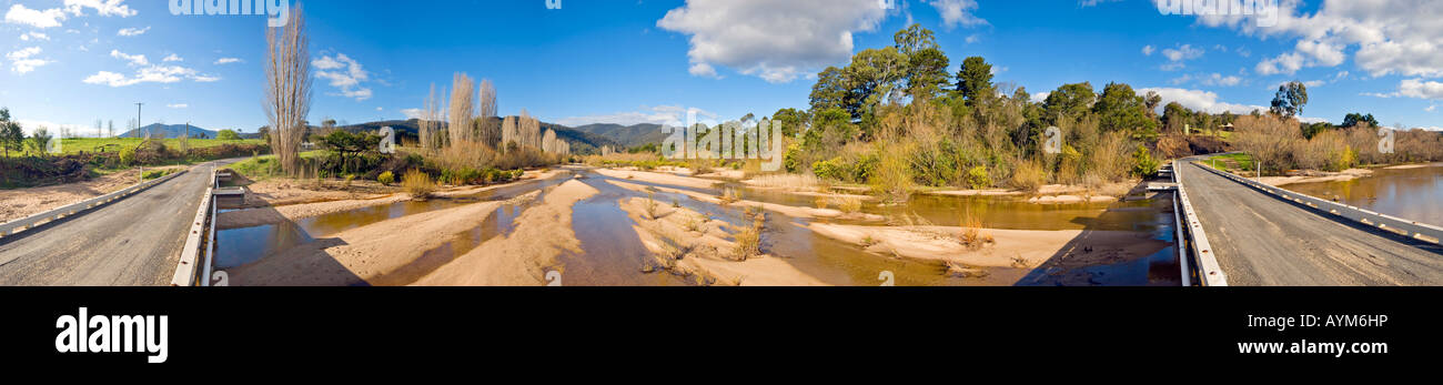 Bridge over the Towamba River New South Wales Australia Stock Photo - Alamy