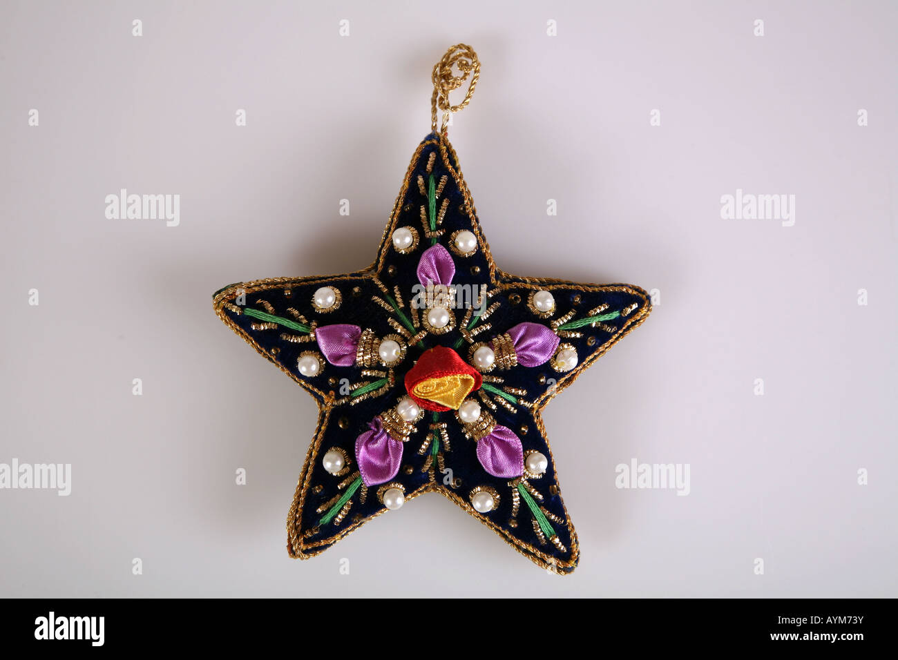 Pretty decorated Star Stock Photo - Alamy