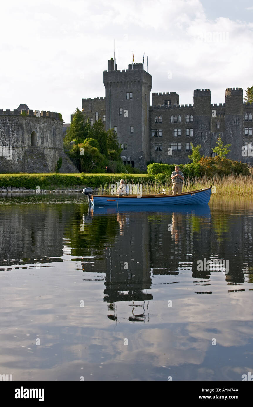 Fishing on Lough Corrib Ashford Castle Cong Co Mayo Ireland Stock Photo ...