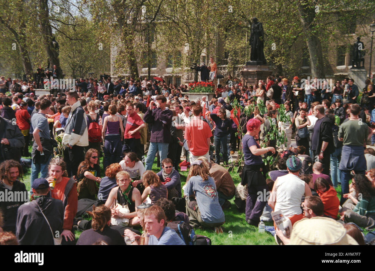 Anti globalisation protest hi-res stock photography and images - Alamy