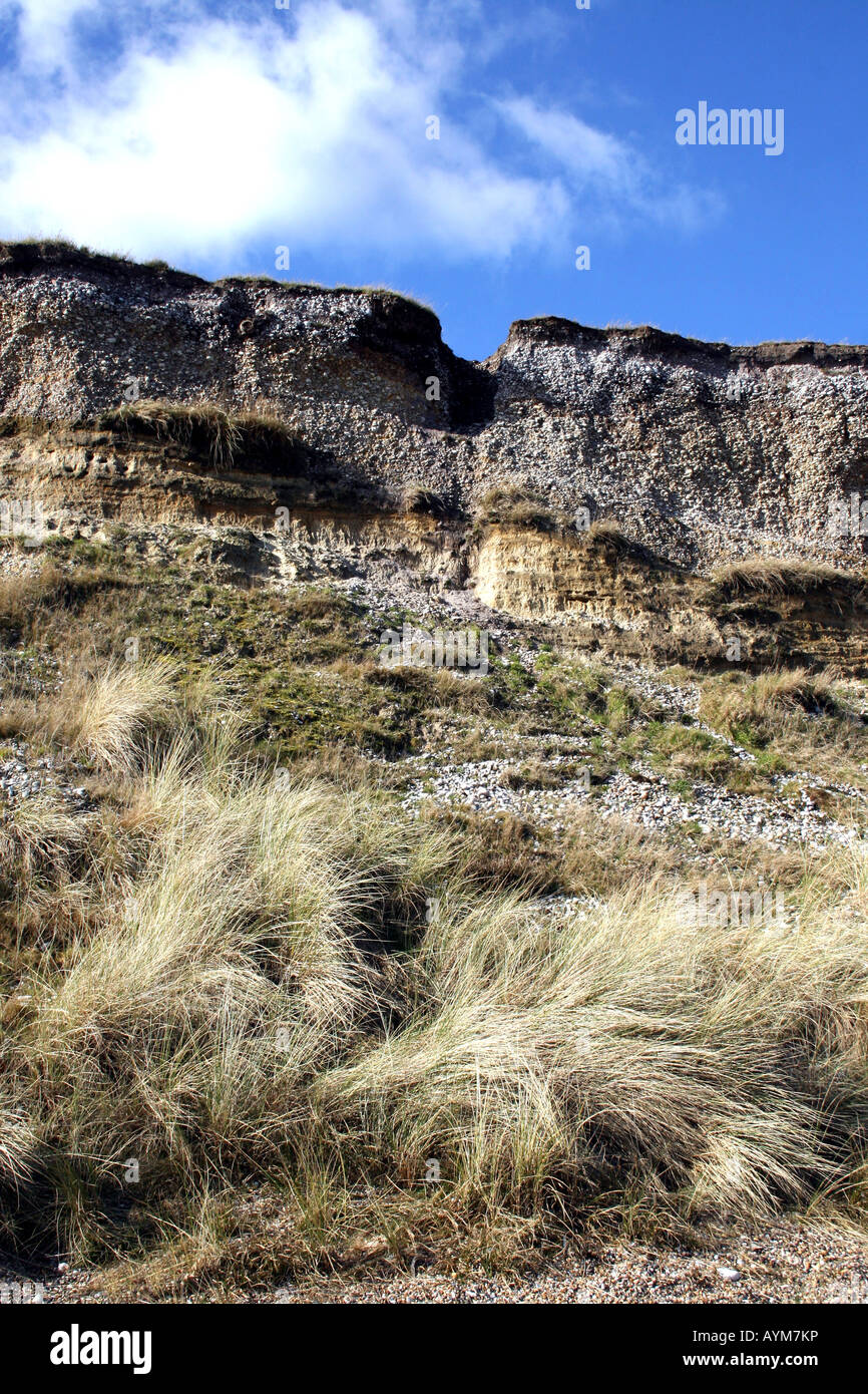 Dunwich steep cliffs uk hi-res stock photography and images - Alamy