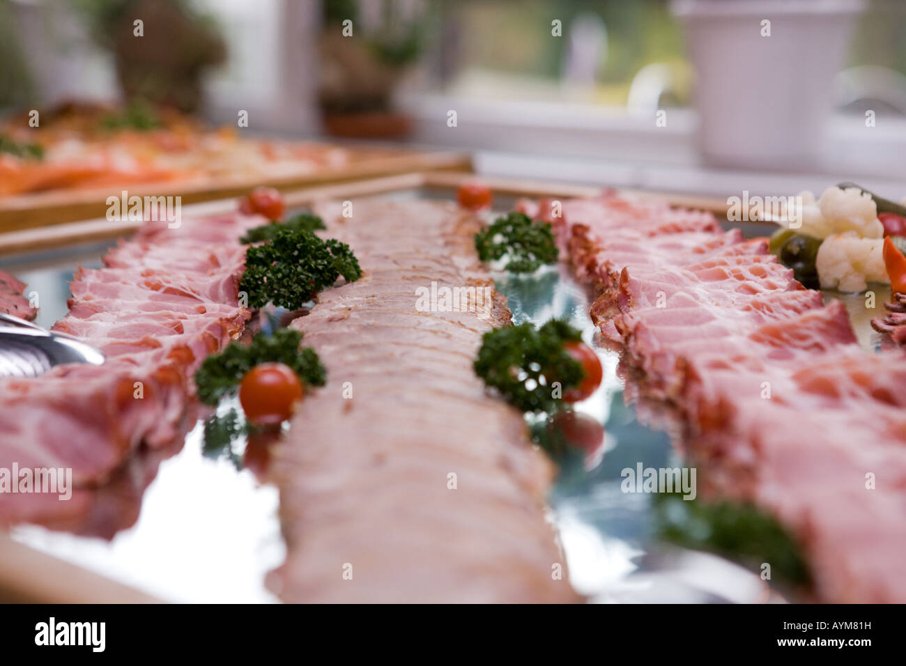 cold Buffet at a restaurant Stock Photo - Alamy