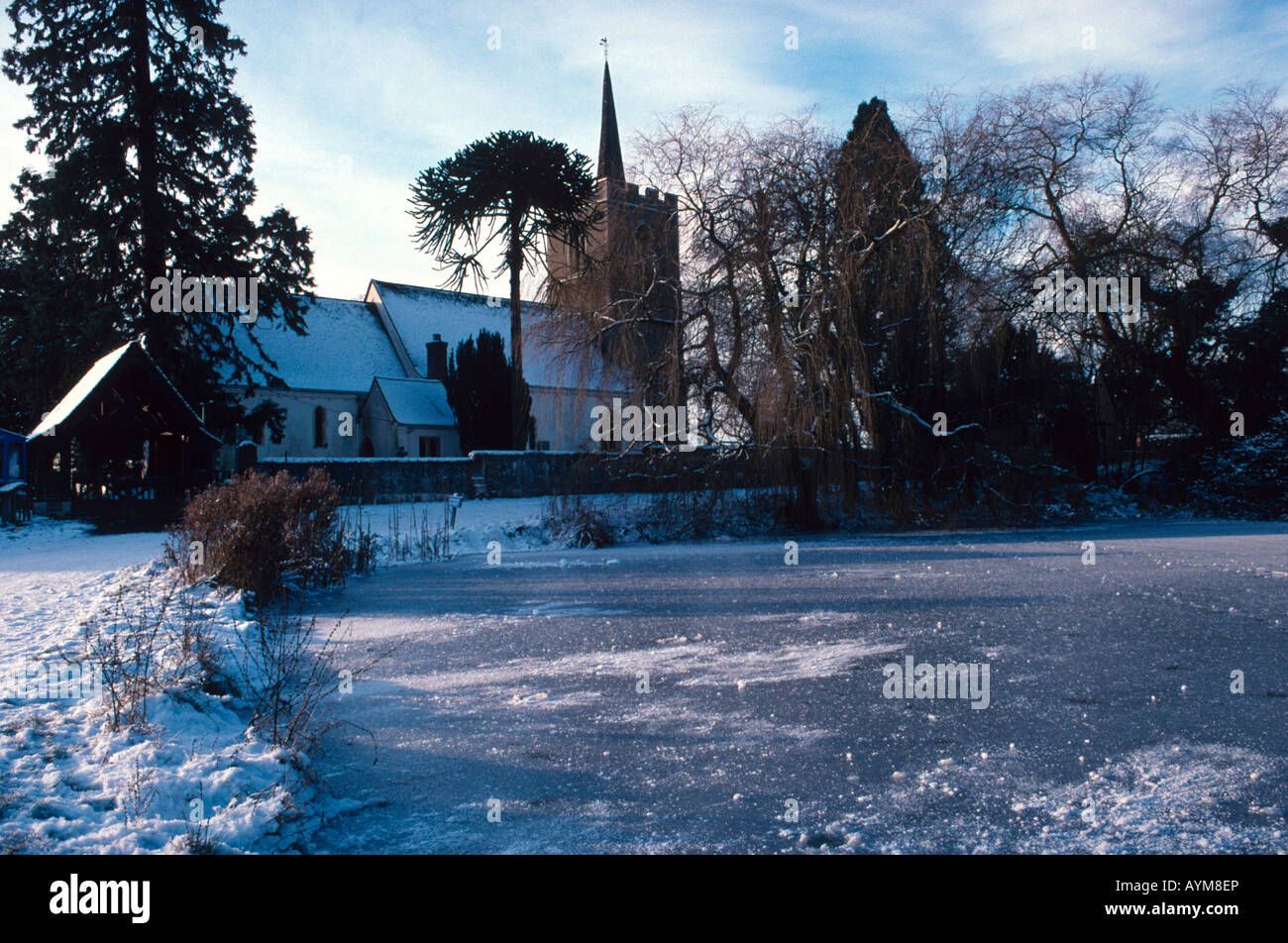 Reed church reed hertfordshire england hi-res stock photography and ...