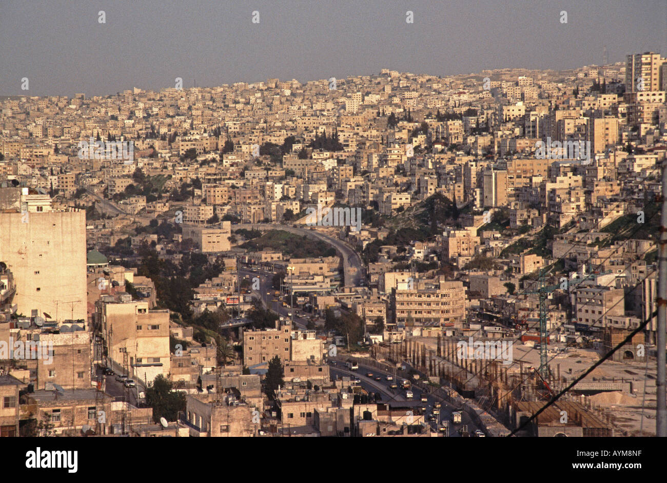 Amman Jordan Overview Panorama High Resolution Stock Photography and ...
