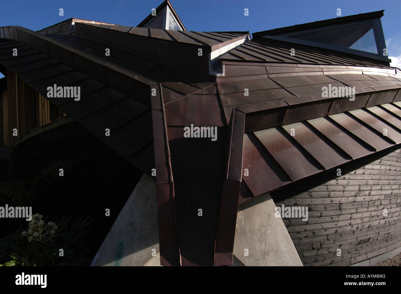 intricate roof structure of the Eden Projects education dome The Core ...