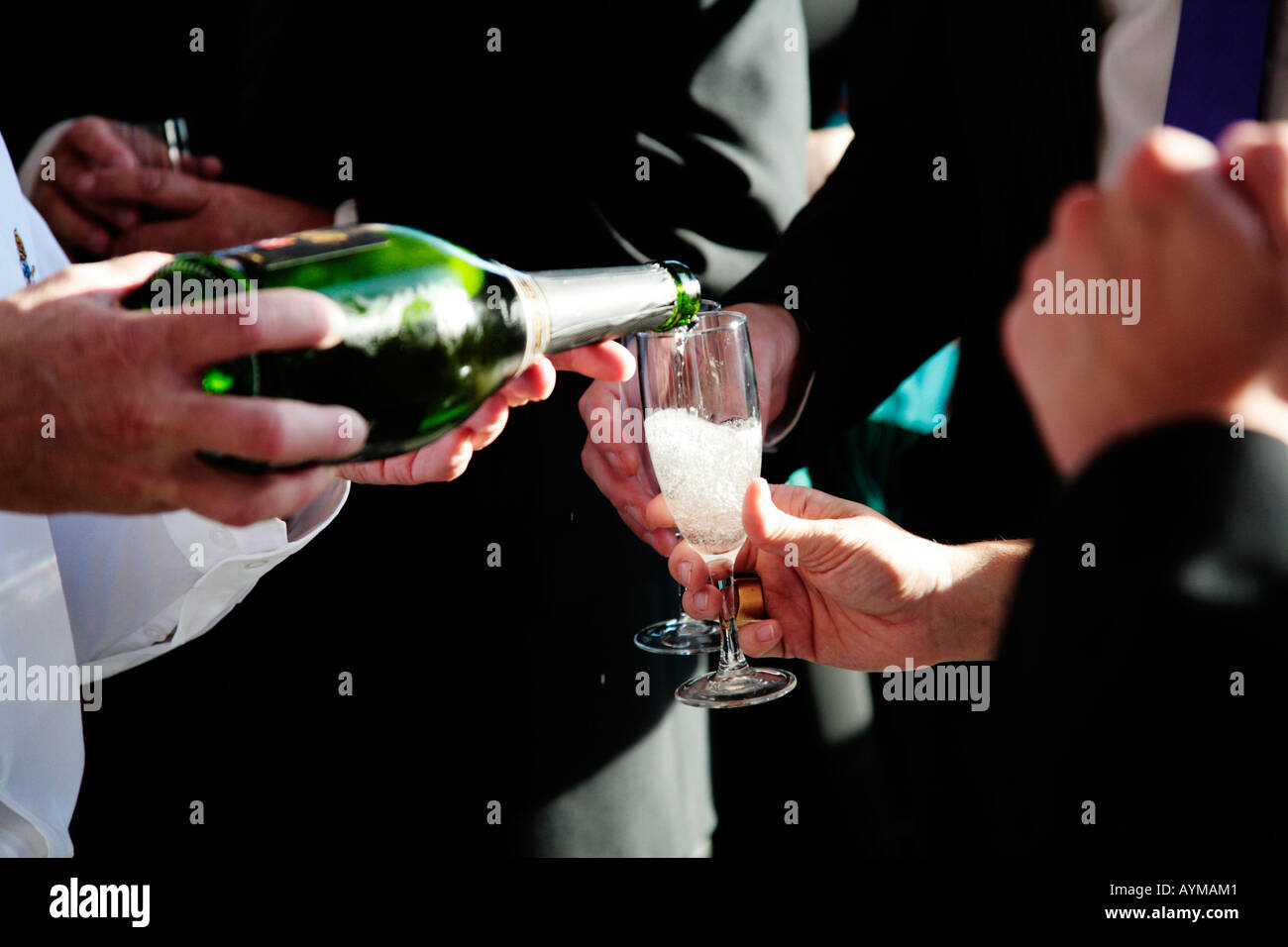 Blue pouring ring hi-res stock photography and images - Alamy