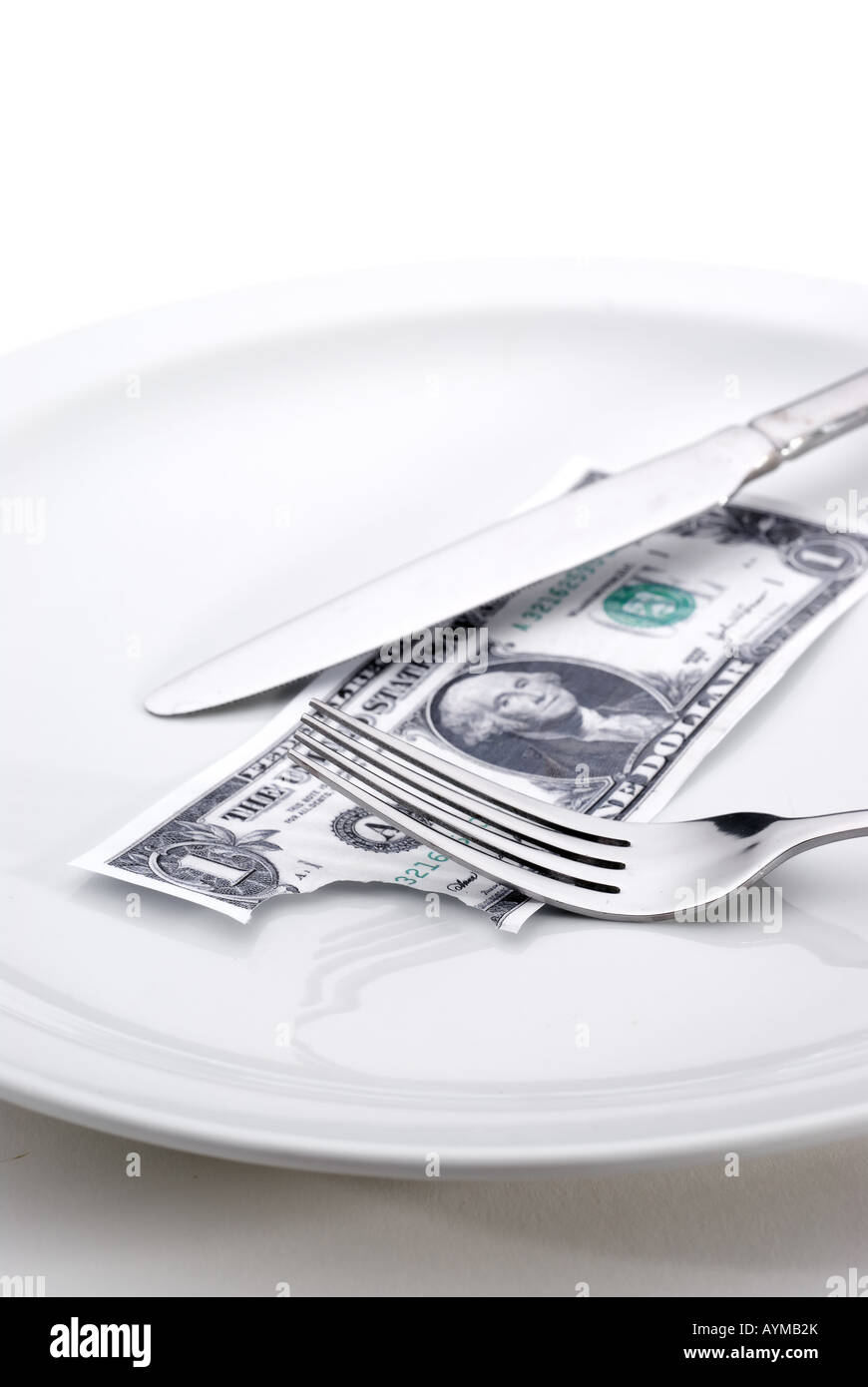 Money with a bite taken out of it Representing taking a bite out of the ...