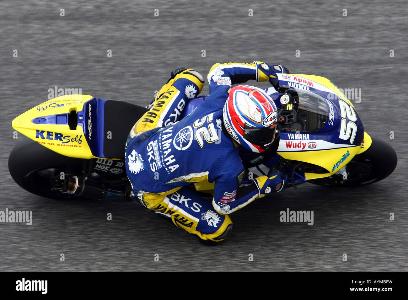 James Toseland Tech3 Yamaha Stock Photo - Alamy