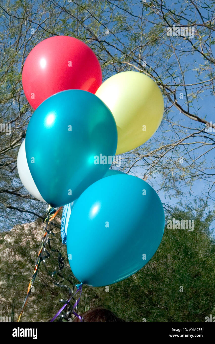 Balloons in the air hi-res stock photography and images - Alamy