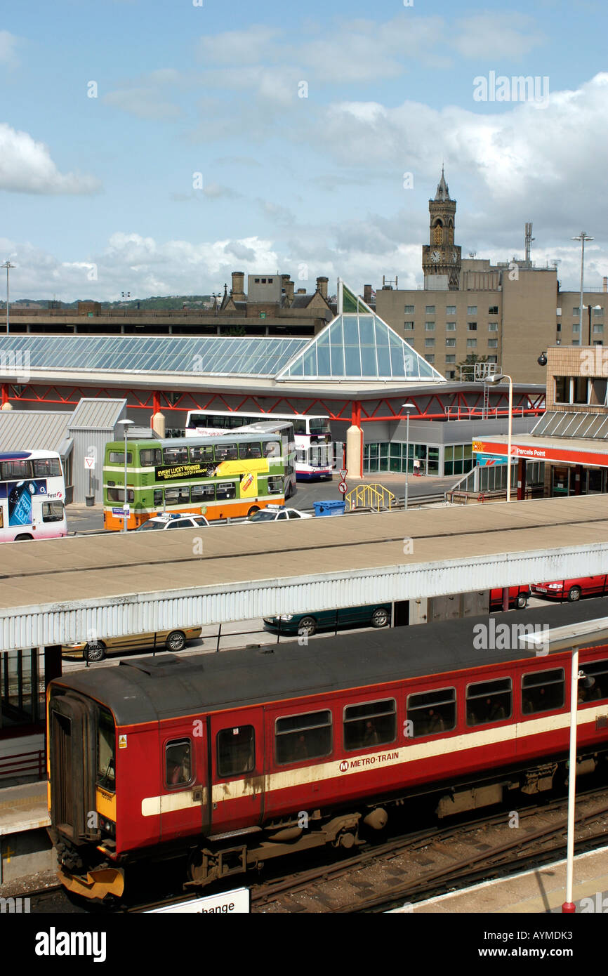 Bradford Interchange complex Stock Photo - Alamy