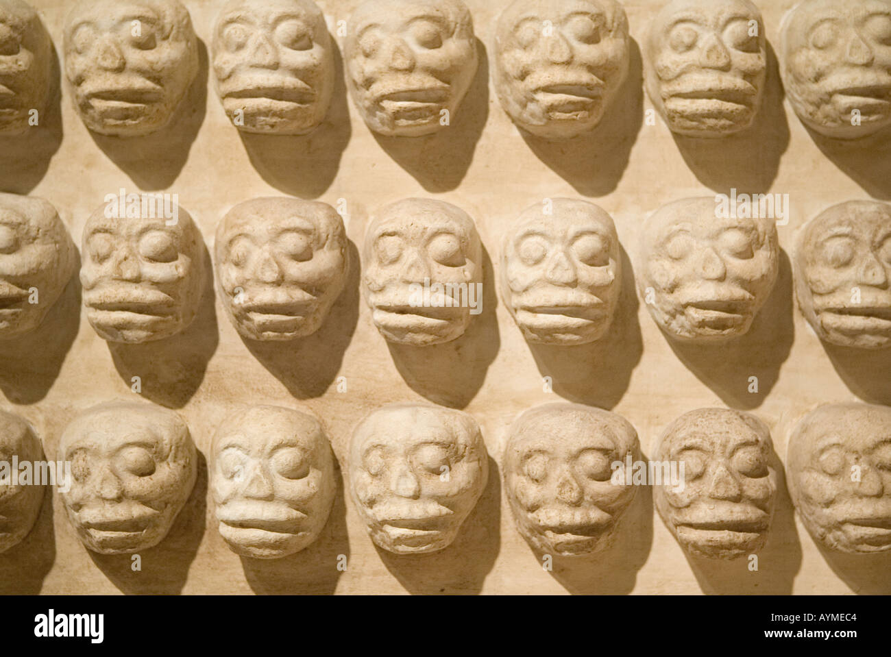 Pintura de Cempoala in the National Museum of Anthropology Mexico City ...