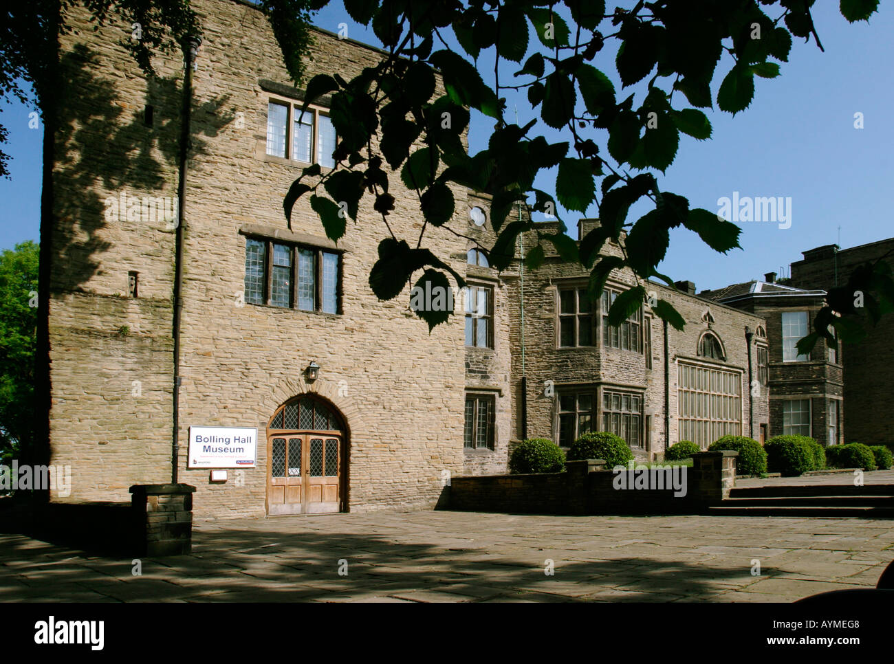 Exterior of Bolling Hall Museum Bowling Hall Road Bradford Stock Photo ...