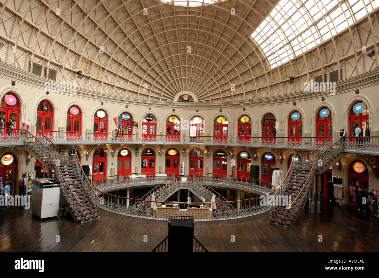 Leeds corn exchange victorian hi-res stock photography and images - Alamy