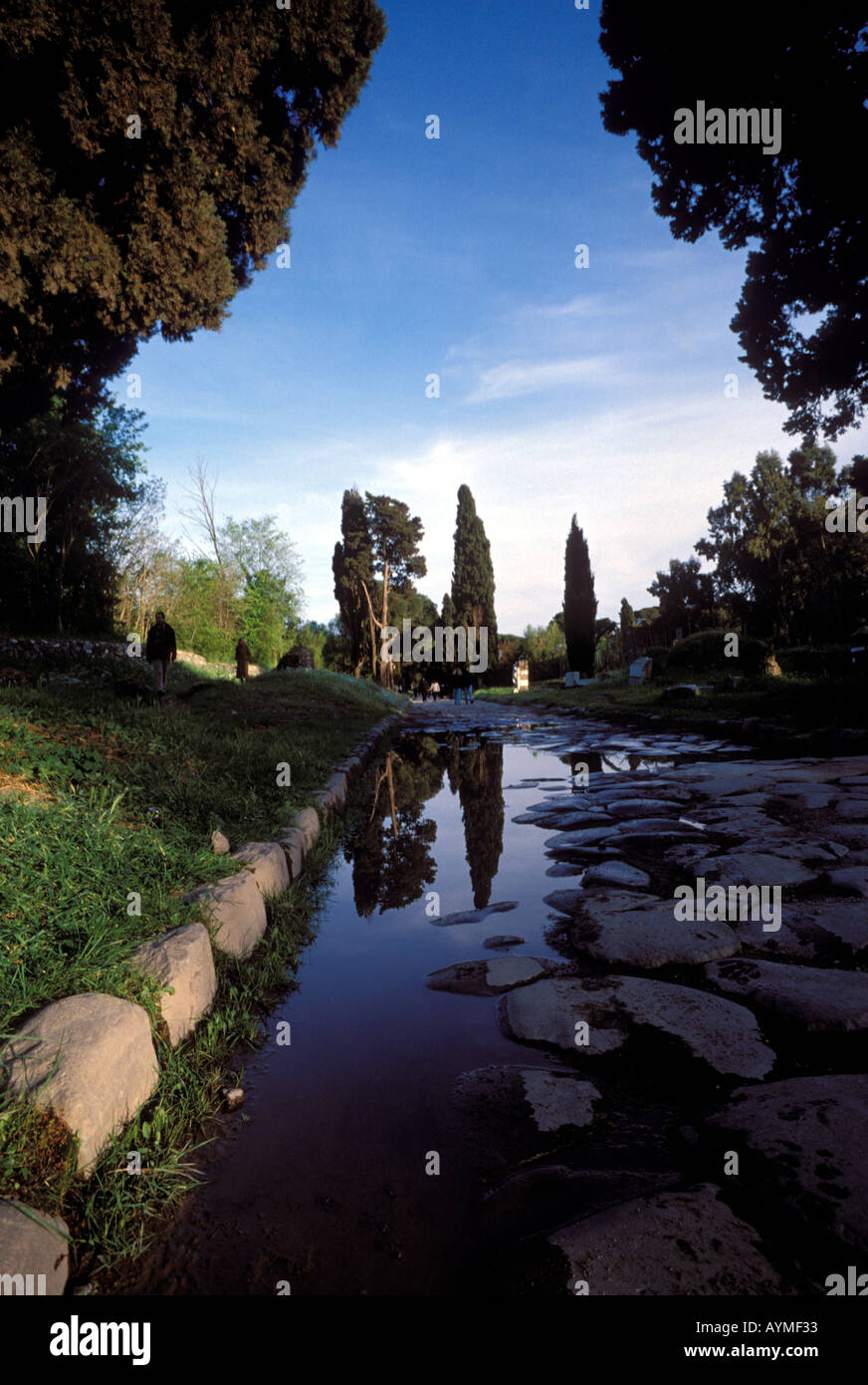 Rome. Italy. Via Appia Antica Stock Photo - Alamy