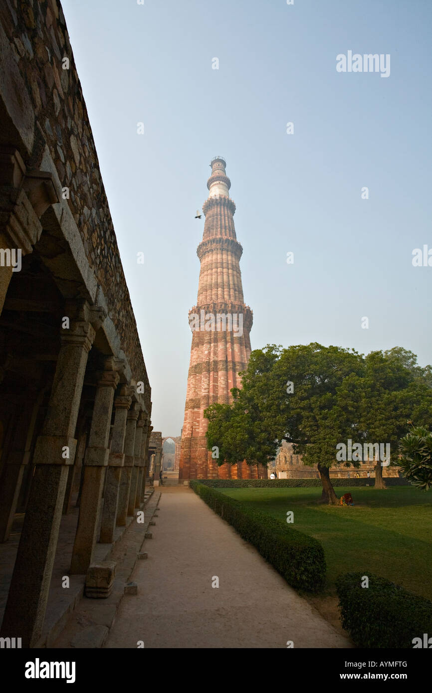 Qutb Minar Delhi, India, Asia - UNESCO World heritage Site Stock Photo ...