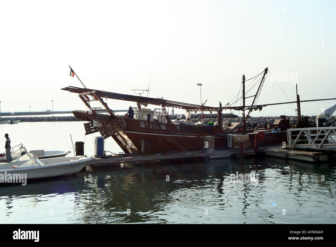 Kuwait dhow mooring kuwait hi-res stock photography and images - Alamy