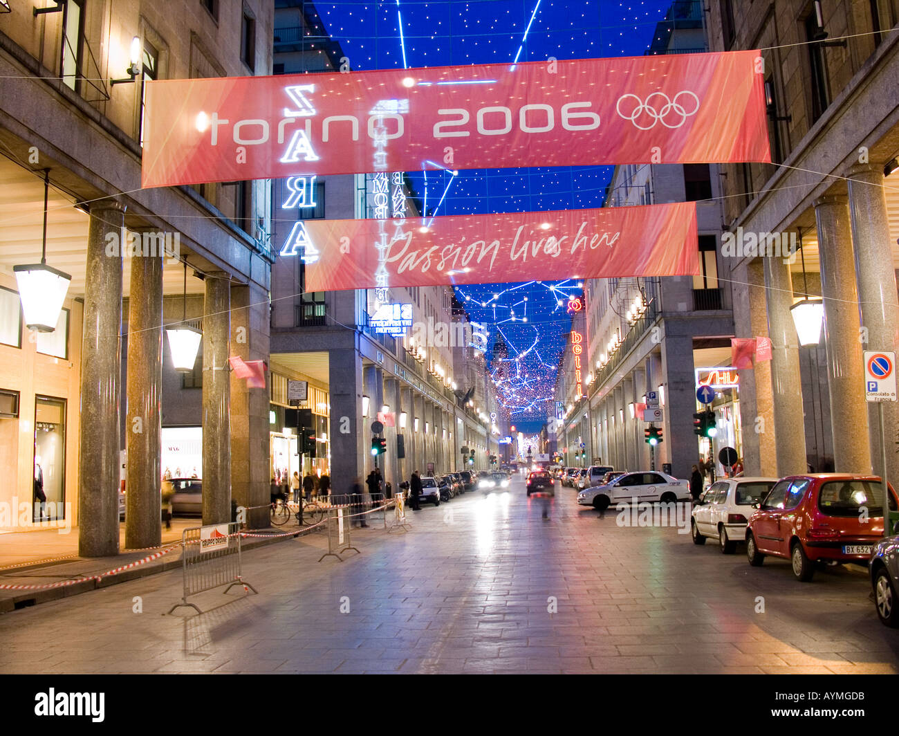 Via roma hi-res stock photography and images - Alamy