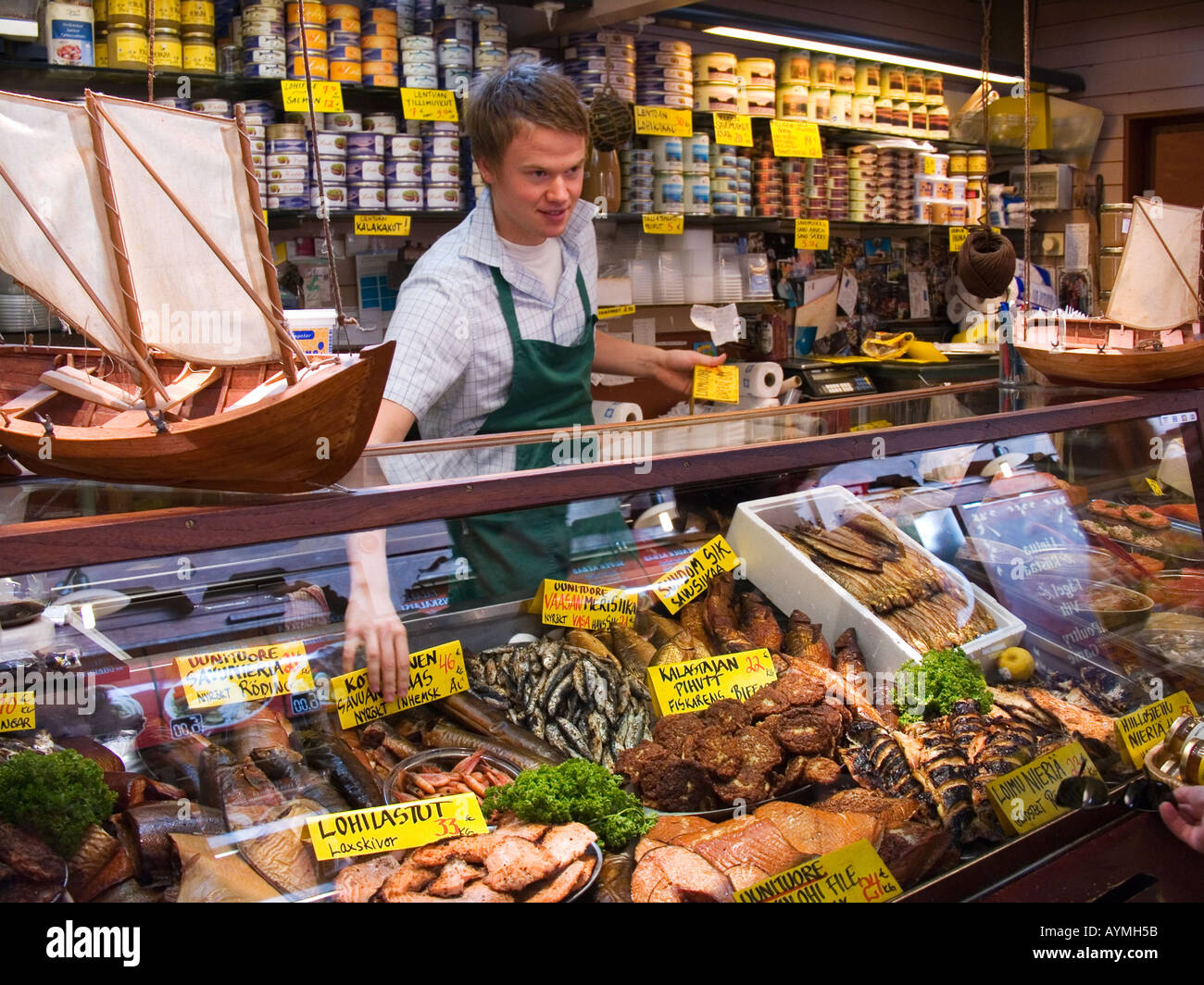 Helsinki market hall hi-res stock photography and images - Alamy