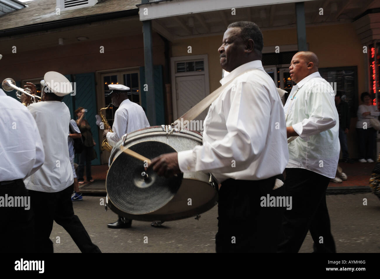 New orleans marching band hi-res stock photography and images - Alamy