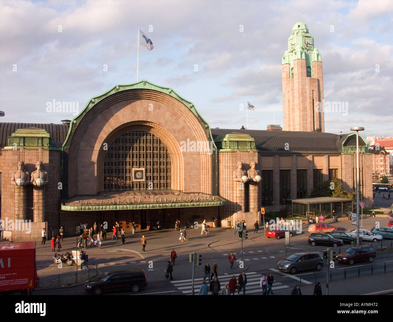 Finland, Helsinki, Railway Station Stock Photo - Alamy