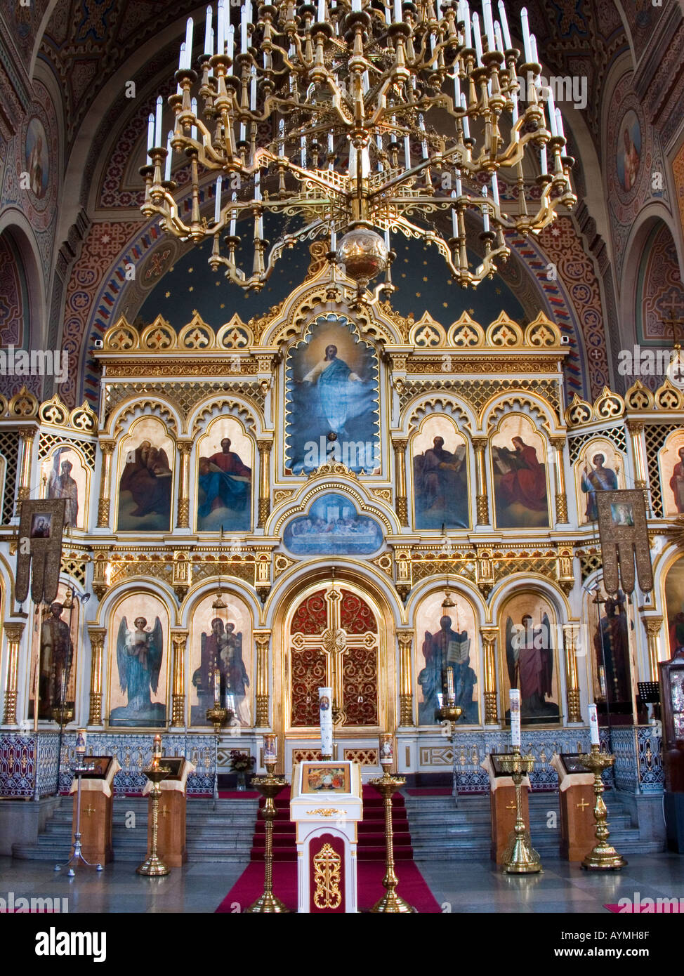 Finland, Helsinki, Uspenski Orthodox Cathedral Stock Photo - Alamy