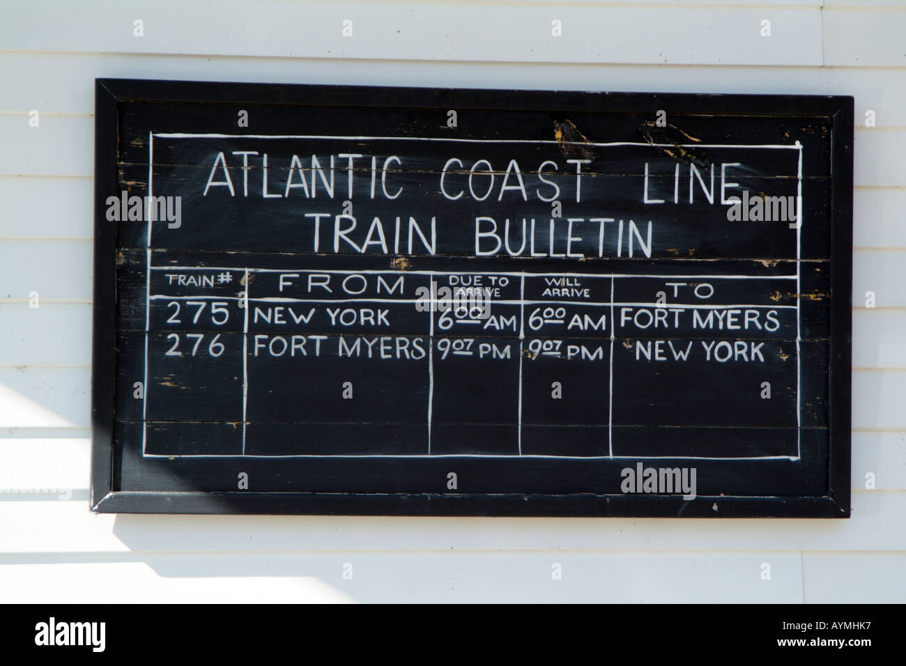 Atlantic coast line railroad hi-res stock photography and images - Alamy