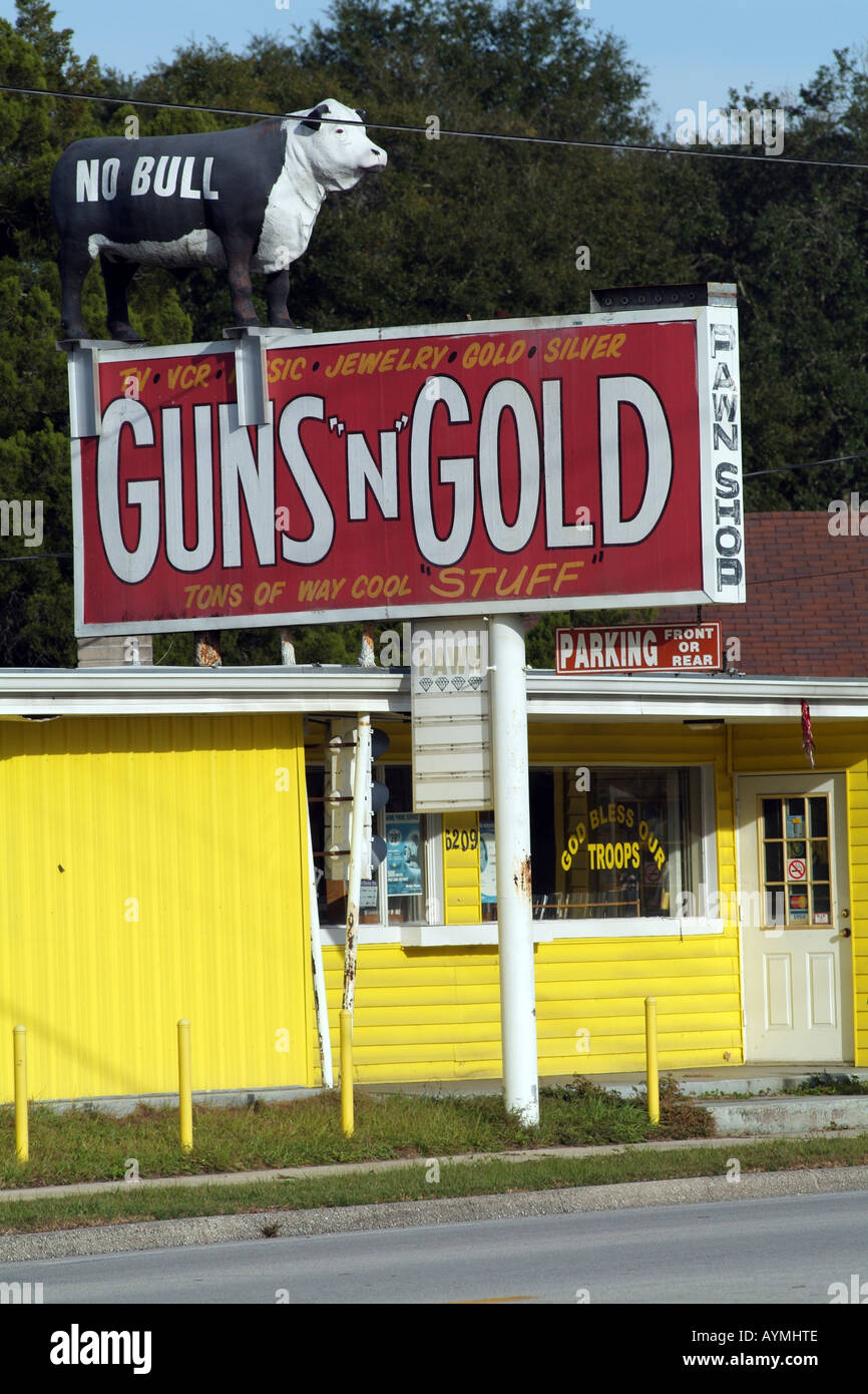 Pawn shop. USA Stock Photo - Alamy