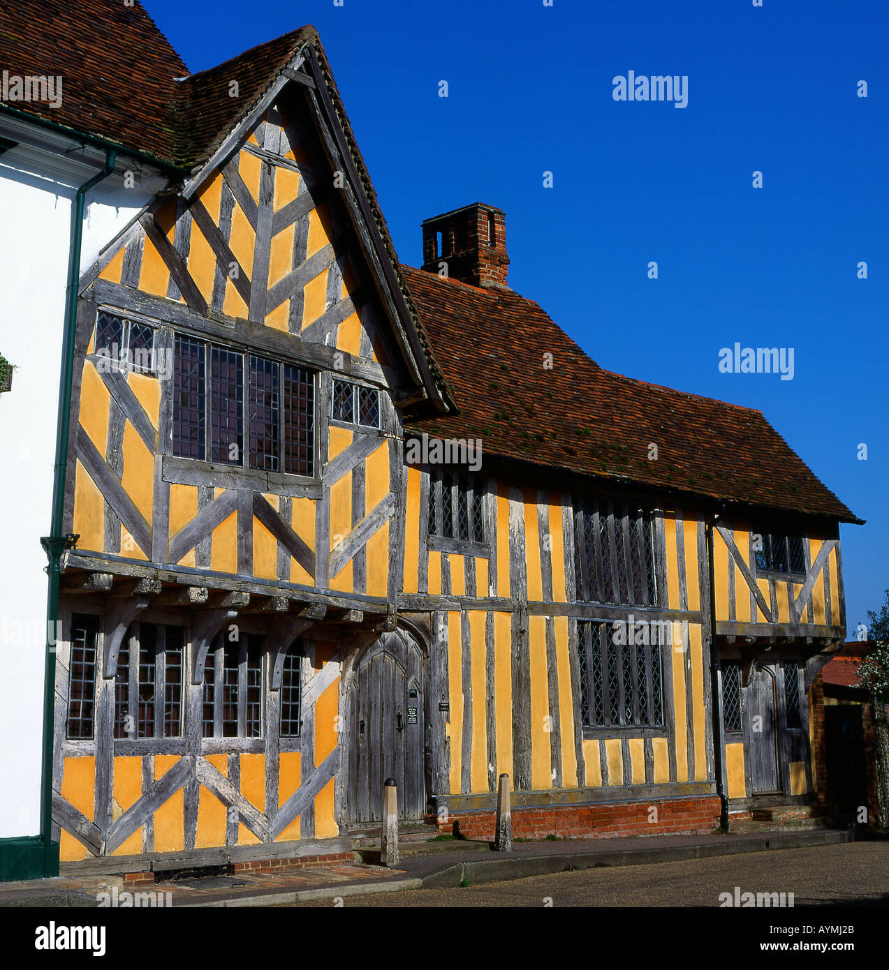 Little Hall at Lavenham in Suffolk, England Stock Photo - Alamy