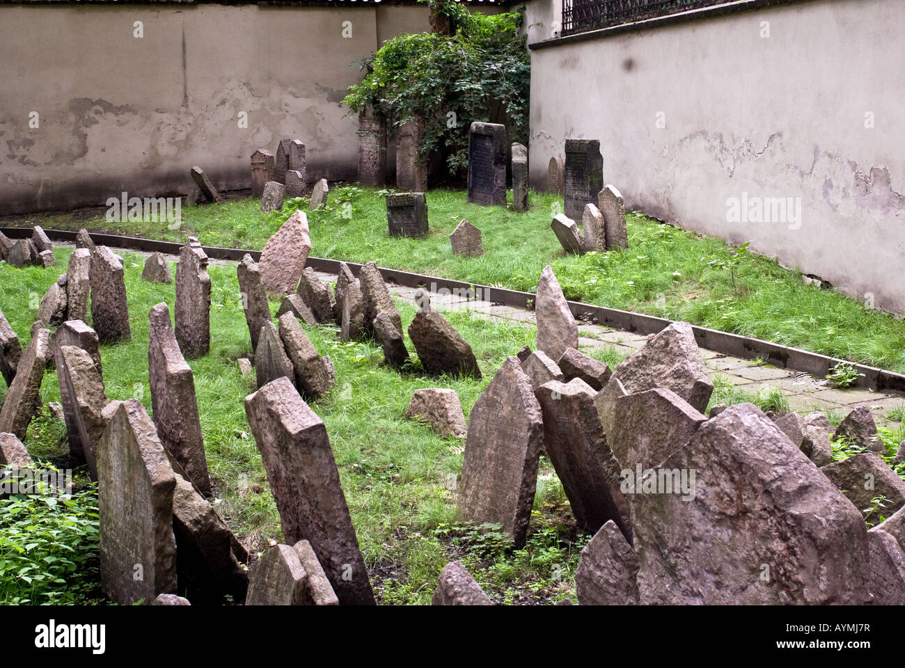Old jewish cemetary prague hi-res stock photography and images - Alamy