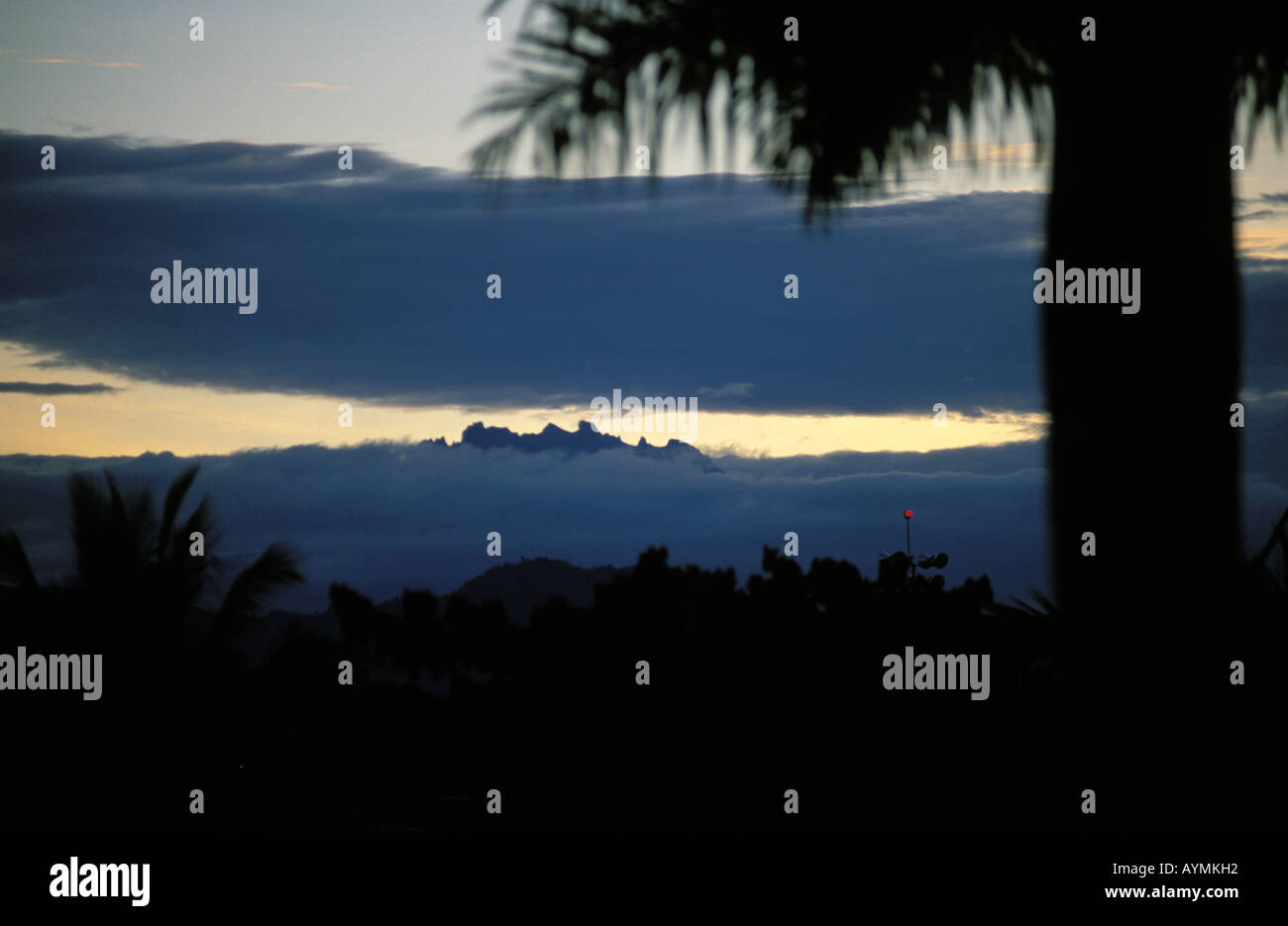 Sabah Mt Kinabalu Stock Photo - Alamy