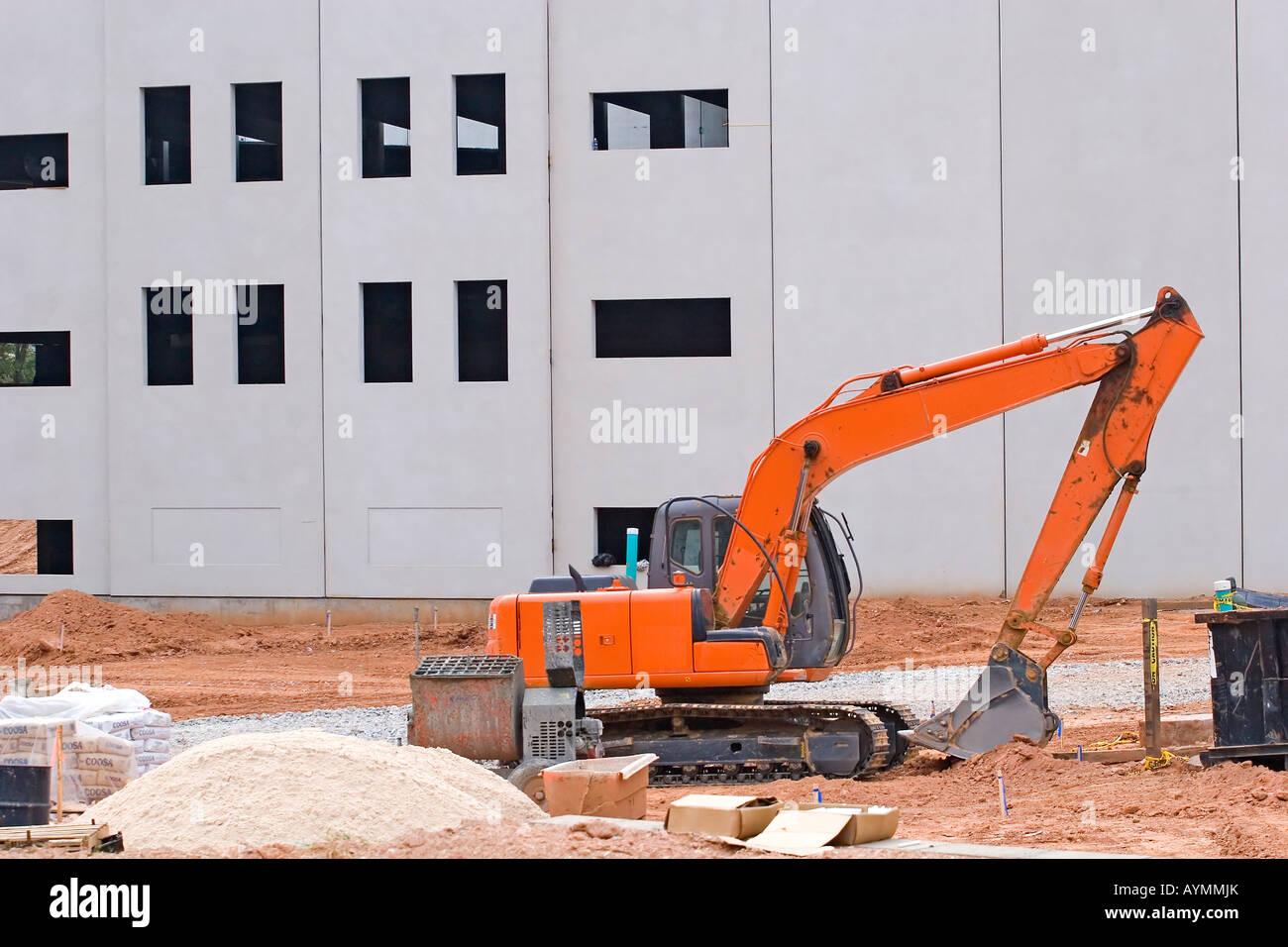 Orange front end loader construction hi-res stock photography and ...