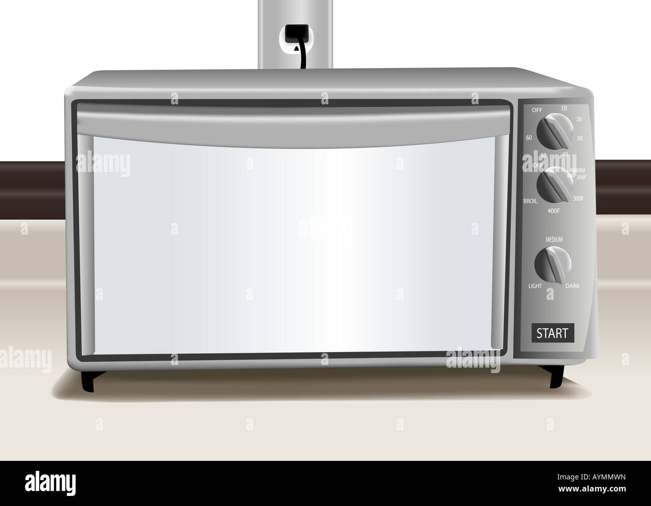 Drawing electric oven hi-res stock photography and images - Alamy