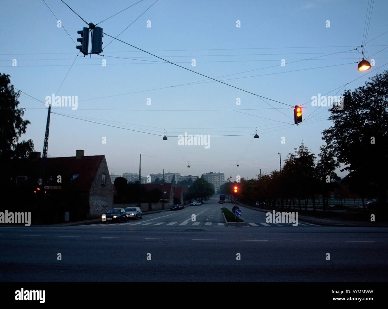 Suburban moon hi-res stock photography and images - Alamy
