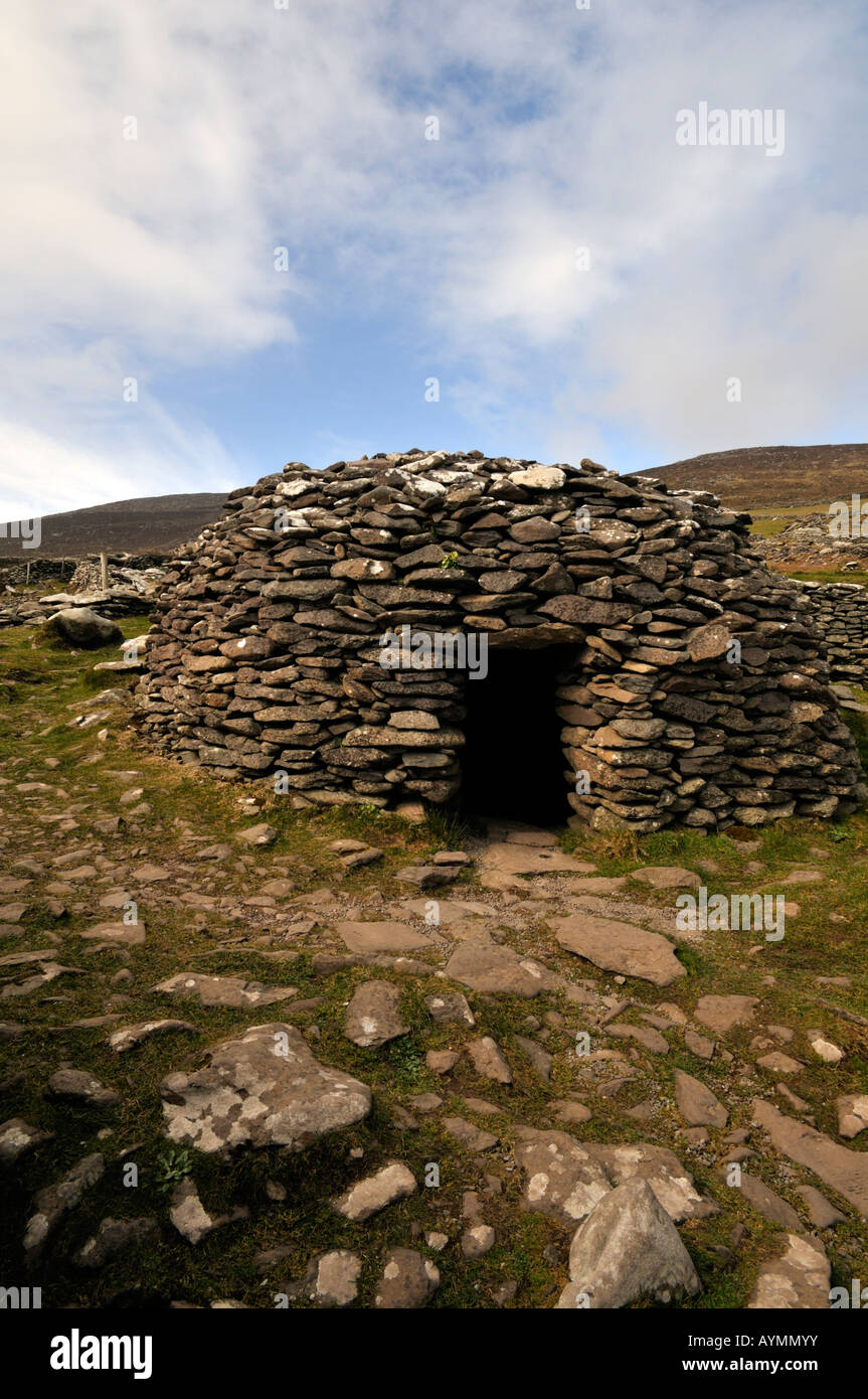 Fahan group of beehive huts beehive huts fahan hi-res stock photography ...