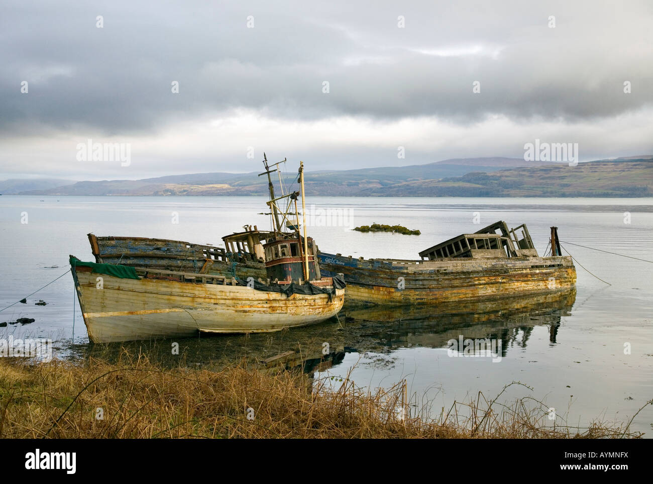 Decommissioned Fishing Boat High Resolution Stock Photography and ...